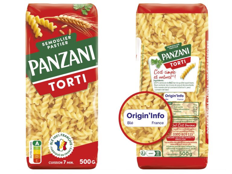 Panzani s'engage pour une transparence accrue avec Origin’Info