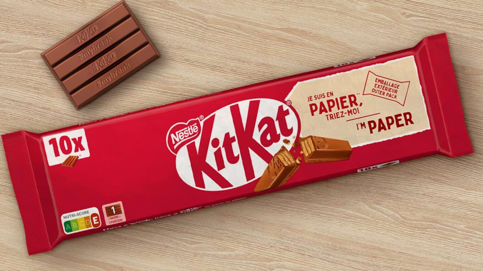 KitKat se passe de plastique pour ses emballages : une révolution RSE ...